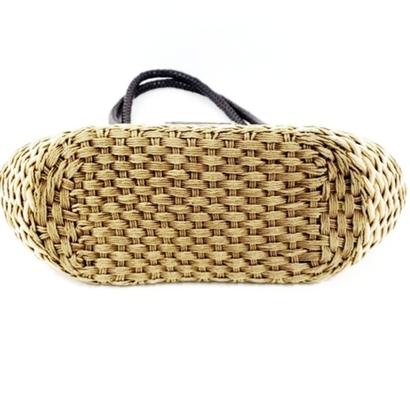 Brighton | Bags | Brighton Woven Straw Rattan Leather Bag | Poshmark